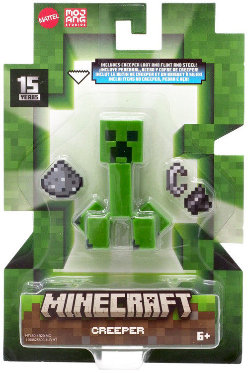 Minecraft Creeper 3.25 Action Figure Mattel Toys - ToyWiz