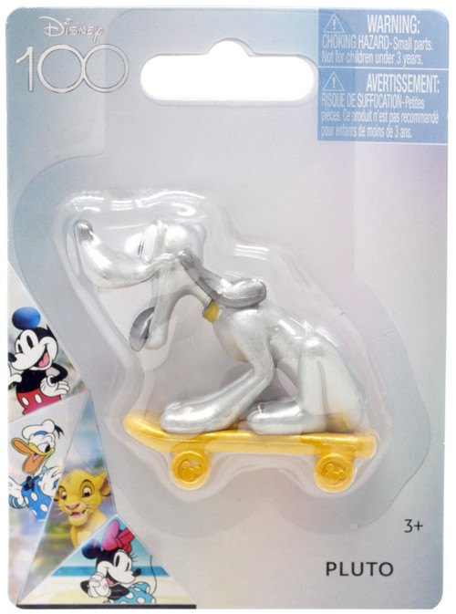 Disney 100 Pluto 2 Mini Figure Metallic Just Play - ToyWiz