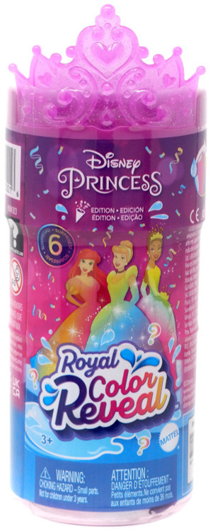 Disney Princess Royal Color Reveal Party Edition Mystery Pack Mattel ...