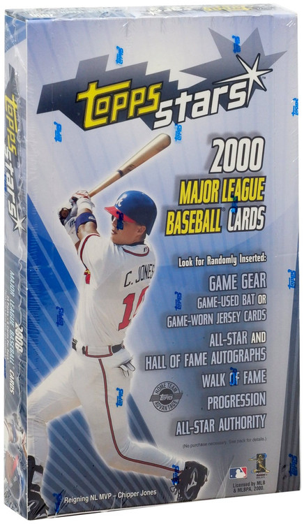 MLB Topps 2000 Topps Stars Trading Card HOBBY Box 24 Packs - ToyWiz
