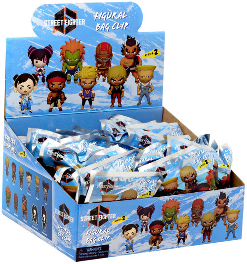 Street Fighter 3D Figural Keyring Street Fighter Series 2 Mystery Box ...
