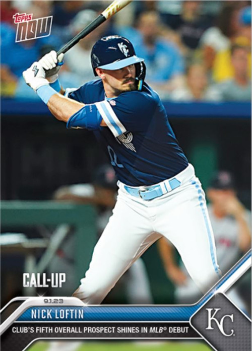 MLB 2023 NOW Baseball Single Card Nick Loftin Exclusive 797 Rookie ...