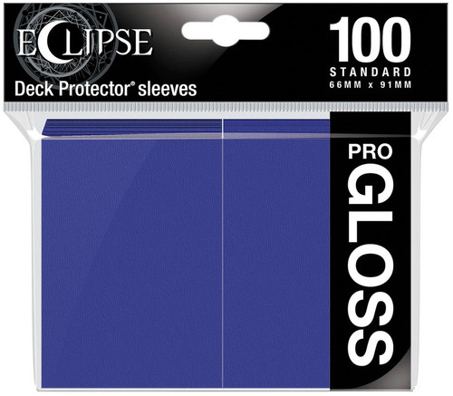 Ultra Pro Card Supplies Eclipse Pro-Gloss Purple Standard Card Sleeves ...
