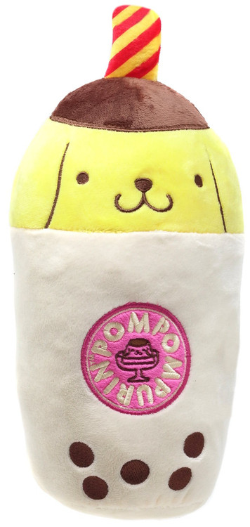 Sanrio Hello Kitty Friends Boba Tea Pom Pom Purin 15 Plush Fiesta - ToyWiz