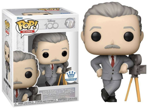 Funko Disney 100th Anniversary POP Icons Walt Disney Exclusive Vinyl ...