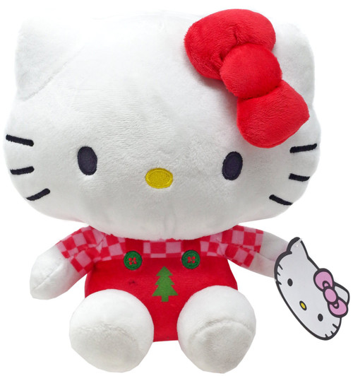 Sanrio Hello Kitty Holiday Hello Kitty 12 Plush Christmas Tree Outfit ...