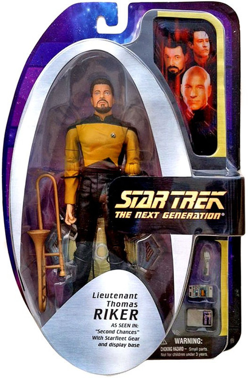 Star Trek The Next Generation TNG Series 1 Lieutenant Thomas Riker ...