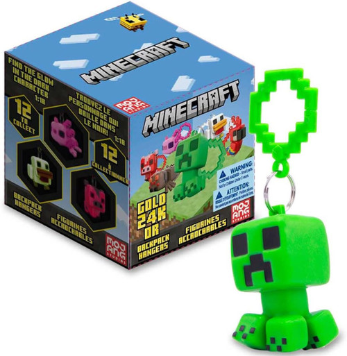 Minecraft Backpack Hangers Mystery Pack 1 RANDOM Figure Just Toys - ToyWiz