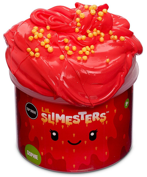 Lil Slimesters Buttery Texture Sophie Strawberry Slime with Foam Ball ...