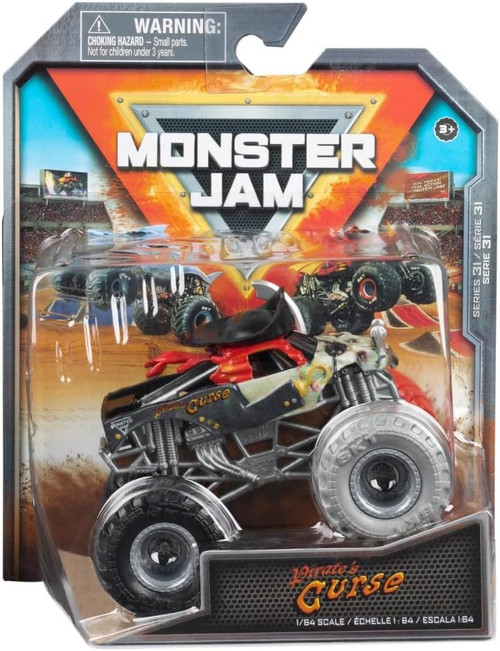 Monster Jam Series 31 Pirates Curse 164 Diecast Car Spin Master Toys
