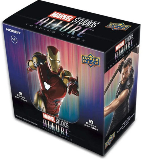 Marvel Upper Deck 2022 Marvel Studio Allure Trading Card HOBBY Box 8 ...
