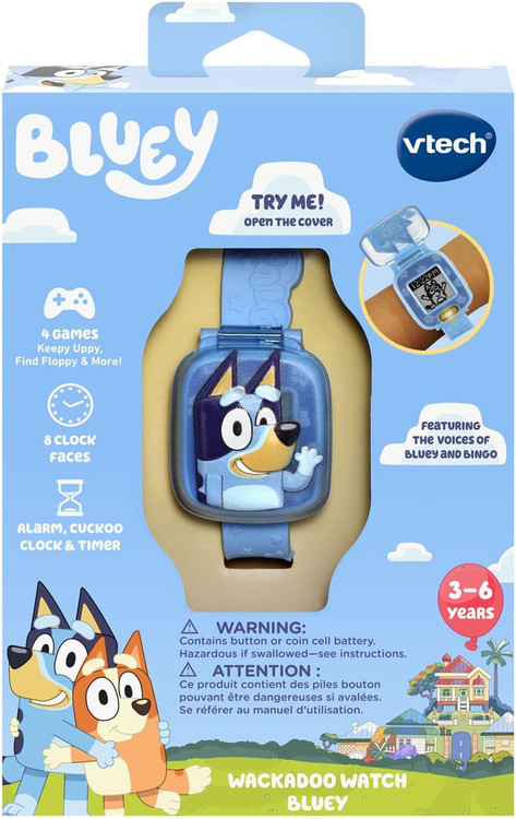 Bluey Wackadoo Watch Bluey V-Tech - ToyWiz