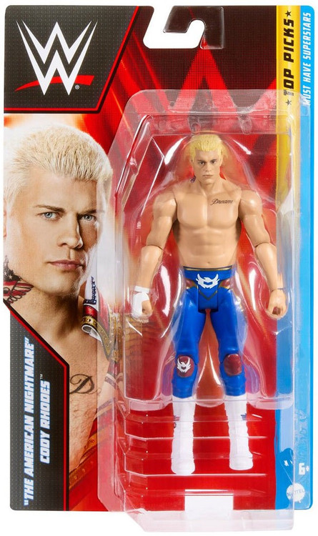 WWE Wrestling Basic Series Top Picks 2023 Wave 3 Cody Rhodes 6 Action ...