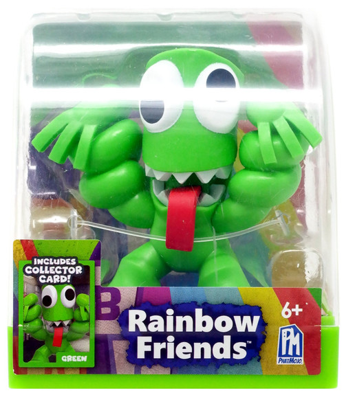 Rainbow Friends Green 2.5 Figure Collector Card PhatMojo - ToyWiz