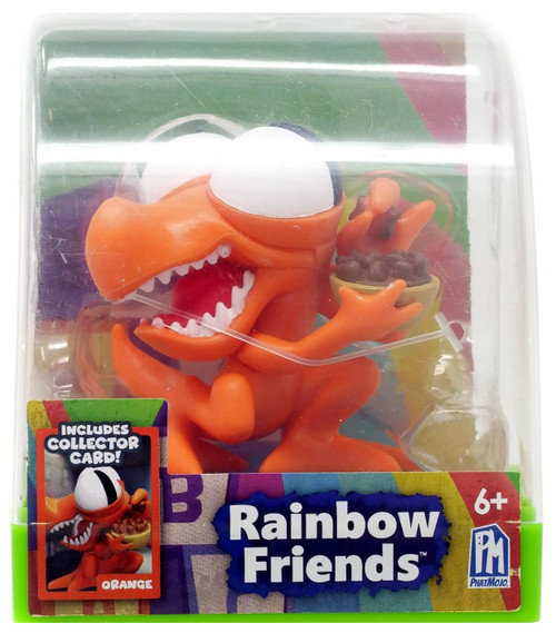 Rainbow Friends Orange 2.5 Figure Collector Card PhatMojo - ToyWiz
