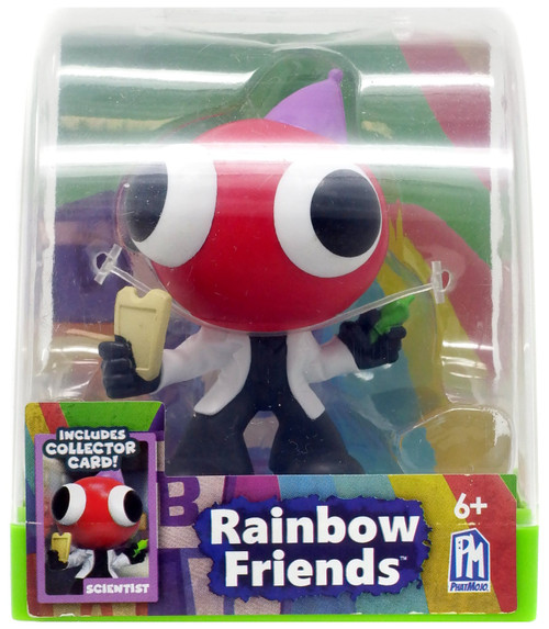 Rainbow Friends Scientist 2.5 Figure Collector Card with Hat PhatMojo ...