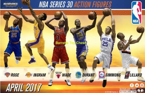 McFarlane Toys NBA Sports Picks Basketball Series 30 Sports Picks ...