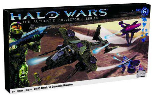 Mega Bloks Halo The Authentic Collectors Series UNSC Hawk vs. Covenant ...