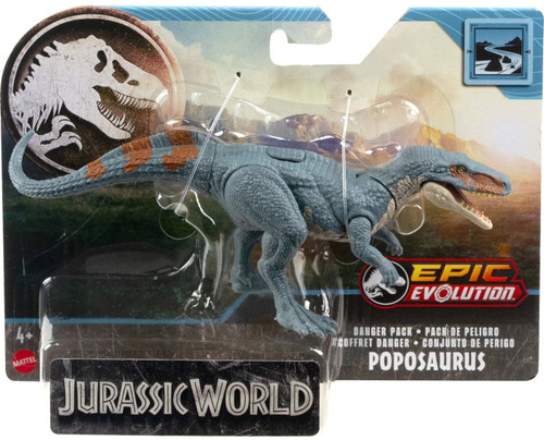 Jurassic World Epic Evolution Danger Pack Poposaurus Action Figure ...