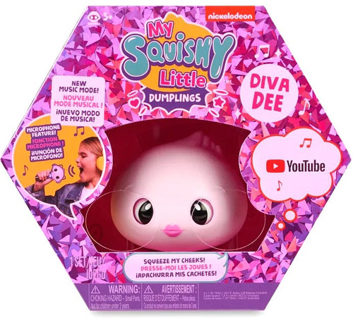 My Squishy Little Dumplings Music Series DIVA DEE Figure WowWee - ToyWiz