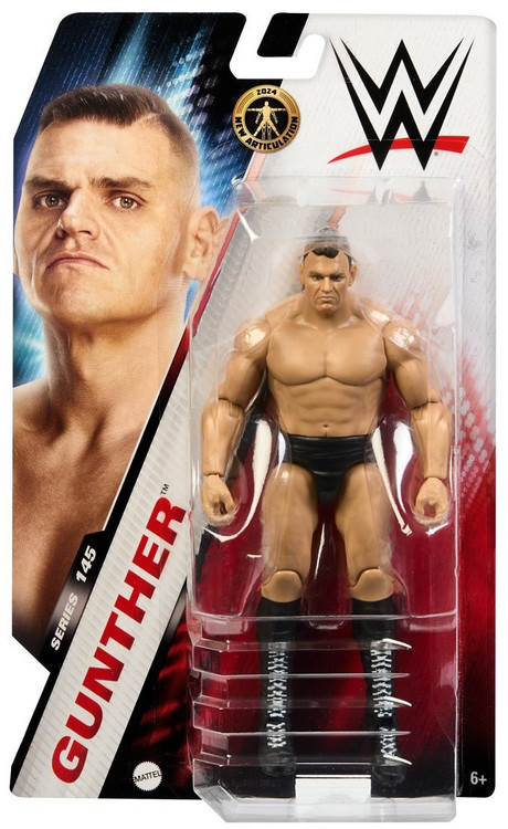 WWE Wrestling Series 145 Gunther 6 Action Figure Mattel Toys - ToyWiz