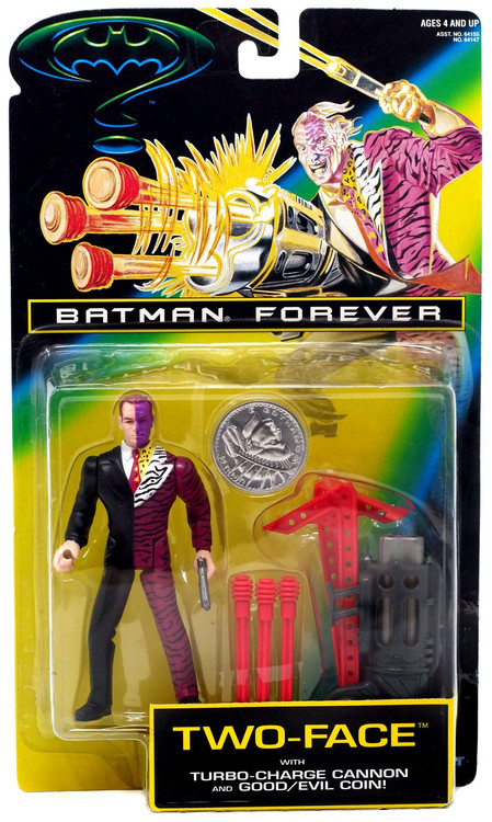Batman Forever Two-Face Action Figure Loose Kenner - ToyWiz