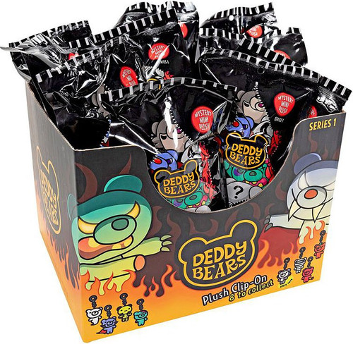 Deddy Bears Plush Clip-On Series 1 Mystery Box 12 Packs - ToyWiz