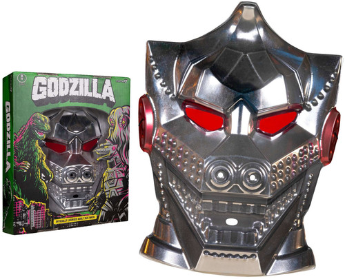 Godzilla TOHO Mechagodzilla Adult Mask Metallic Super7 - ToyWiz