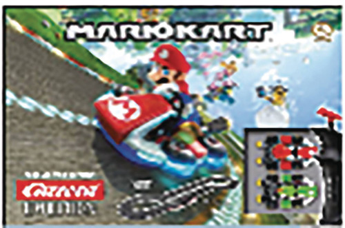 Super Mario Bros. Mario Kart Mario Kart 124 Slot Car Racetrack Set ...