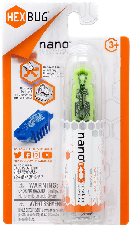 Hexbug Nano Newton Series Single Figure Green - ToyWiz