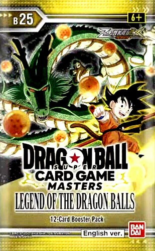 Dragon Ball Super Trading Card Game Zenkai EX Series 8 Legend of the Dragon Balls Booster Pack ...