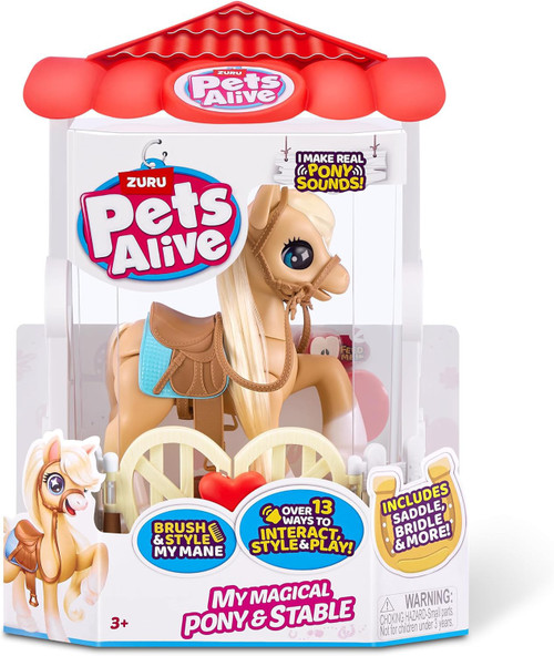 Pets Alive My Magical Pony Stable Robotic Pet Figure Zuru Toys - ToyWiz