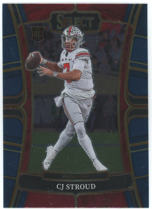 NFL 2023 Panini Select Draft Picks Single Card Blue CJ Stroud 2 Rookie ...
