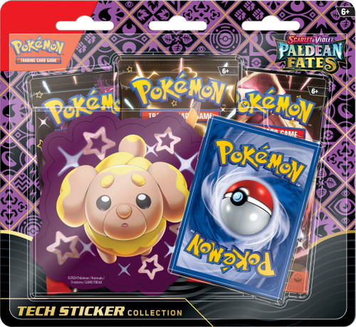 Pokemon Trading Card Game Scarlet Violet Paldean Fates Fidough Tech ...
