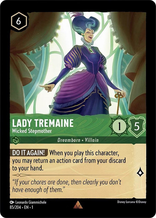 Disney Lorcana Trading Card Game The First Chapter Single Card Rare ...