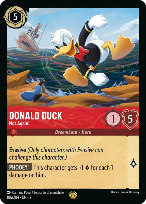 Disney Lorcana Trading Card Game Rise of the Floodborn Single Card ...