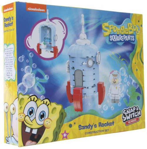 Spongebob Squarepants Snap Switch Sandys Rocket Construction Set Well ...