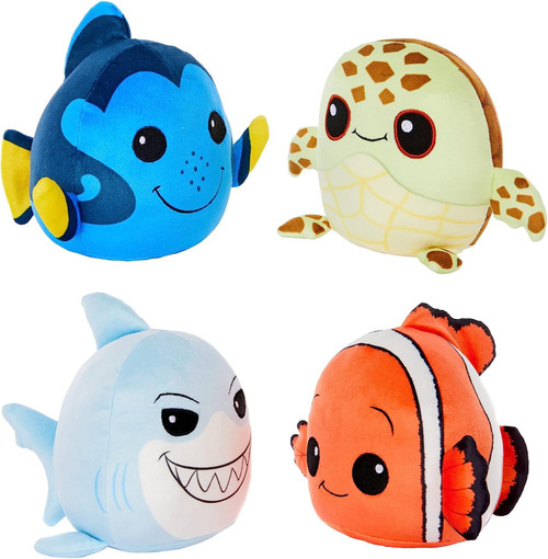 Disney Pixar Finding Nemo Cuutopia Nemo, Dory, Squirt Bruce Exclusive 5 ...