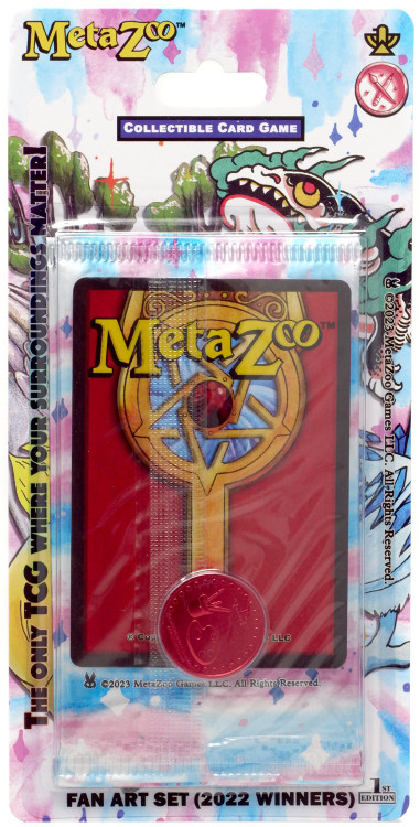 MetaZoo Trading Card Game Fan Art Series Set 2022 Winners BLISTER Pack ...