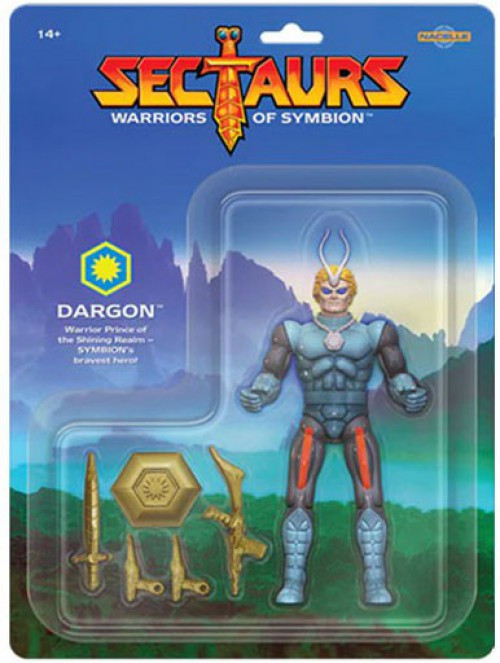 Sectaurs Warriors of Symbion Dargon 7 Action Figure Warrior Prince ...