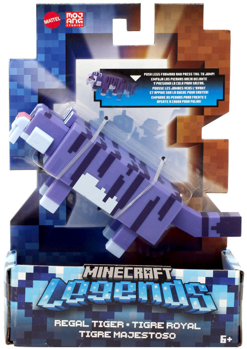 Minecraft Legends Regal Tiger 3.25 Action Figure Mattel Toys - ToyWiz