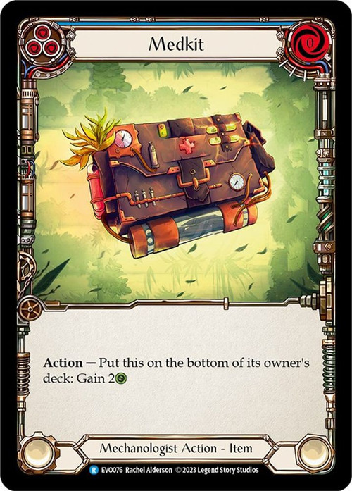 Flesh and Blood Trading Card Game Bright Lights Single Card Rare Medkit ...