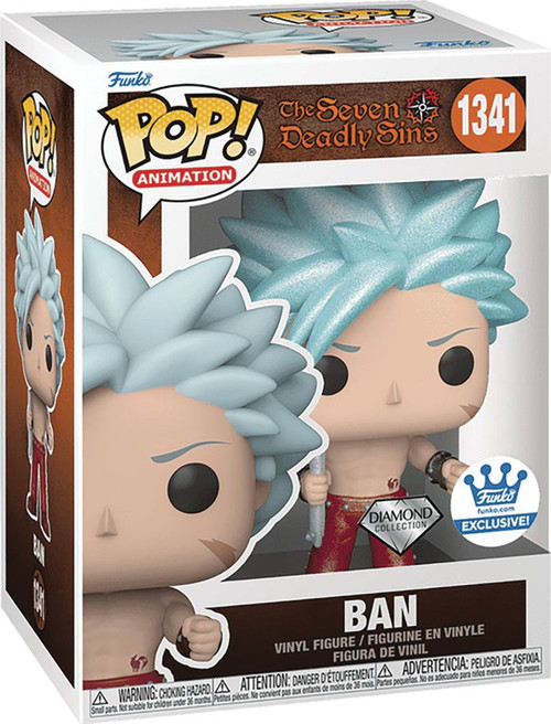 Funko Seven Deadly Sins POP Animation Ban Exclusive Vinyl Figure 1341 ...