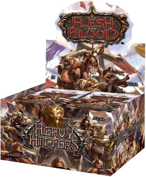 Flesh and Blood Trading Card Game Heavy Hitters Booster Box 24 Packs ...