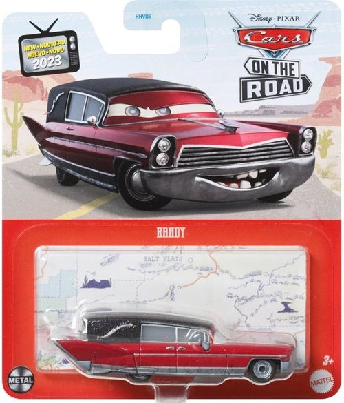 Disney Pixar Cars On The Road Metal Randy 155 Diecast Car Mattel Toys ...