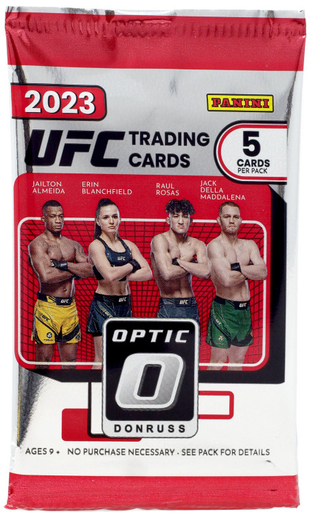UFC Panini 2023 Donruss Optic UFC Trading Card BLASTER Pack 5 Cards ...