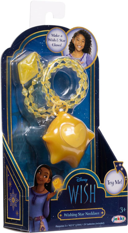 Disney Wish Wishing Star Light-Up Necklace Jakks Pacific - ToyWiz