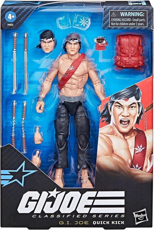 Gi Joe Classified Series Quick Kick 6 Action Figure Hasbro - ToyWiz