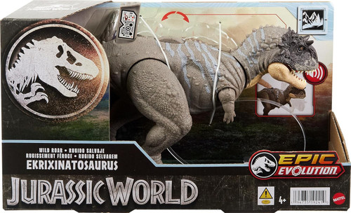 Jurassic World Epic Evolution Ekrixinatosaurus Action Figure Wild Roar ...