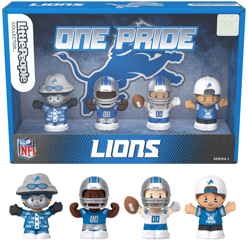 Fisher Price Little People x NFL Detroit Lions Collector Series Detroit ...